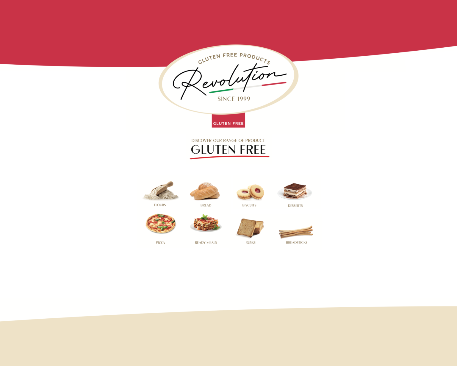 Revolution Food - Italian Gluten-Free products